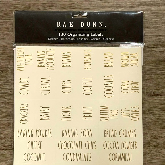 Rae Dunn | Storage & Organization | Newgold Organizing Labels Rae Dunn ...